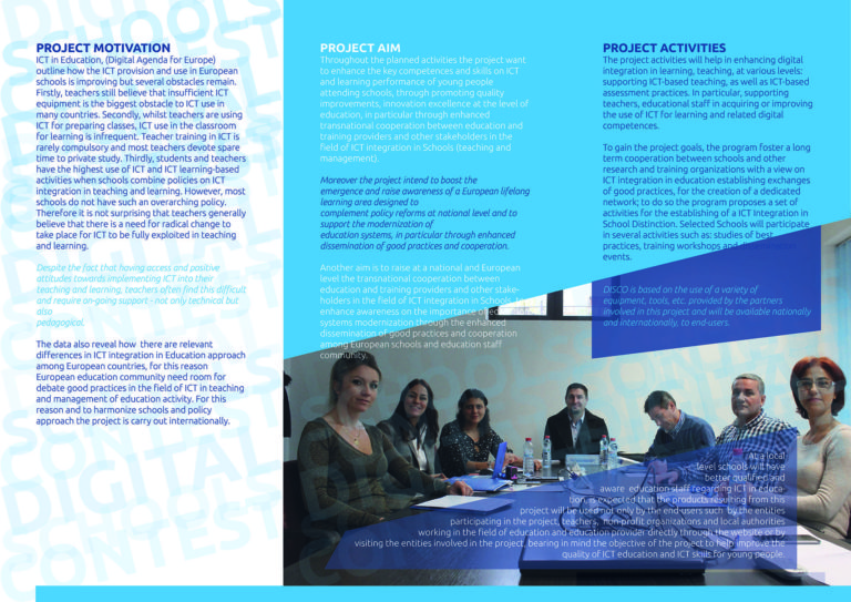 Leaflet - Digital Schools Contest